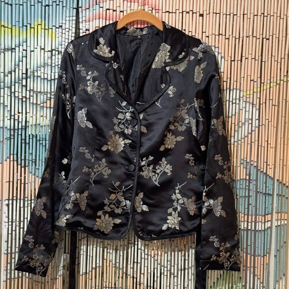 Medium | Jackets & Coats | Heart Moon Star Floral Brocade Single ...